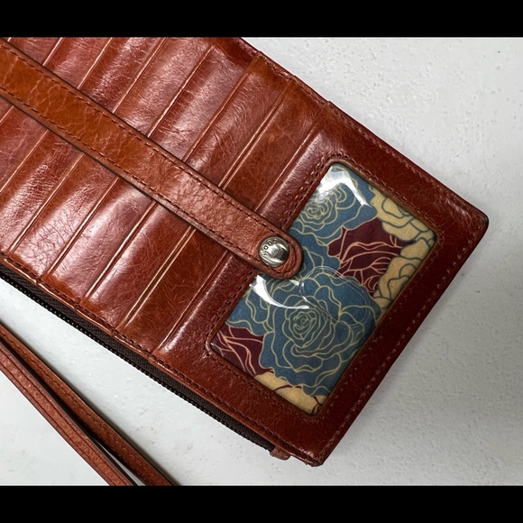 HOBO | Bags | Hobo Vintage Kimi Wristlet Walletgolden Brownapprox 4 H X ...